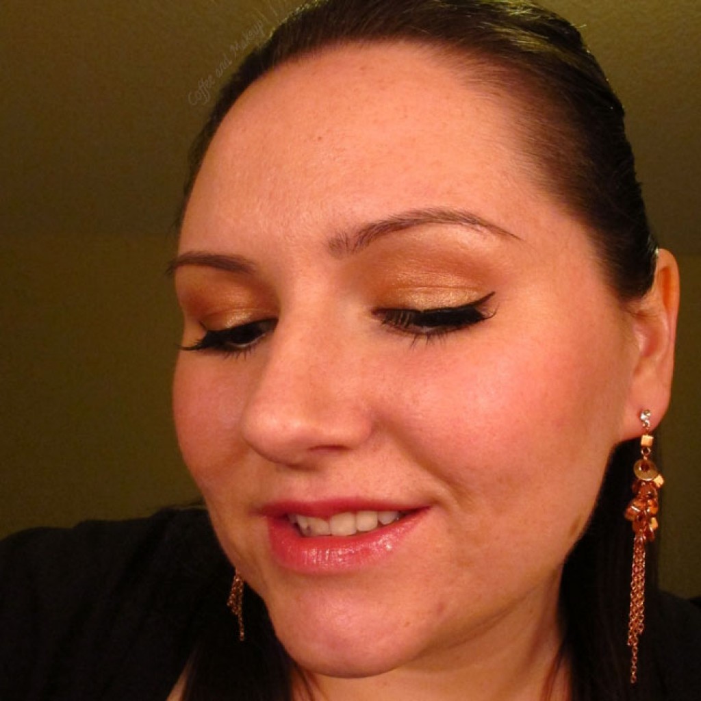 Golden Look - Coffee & Makeup