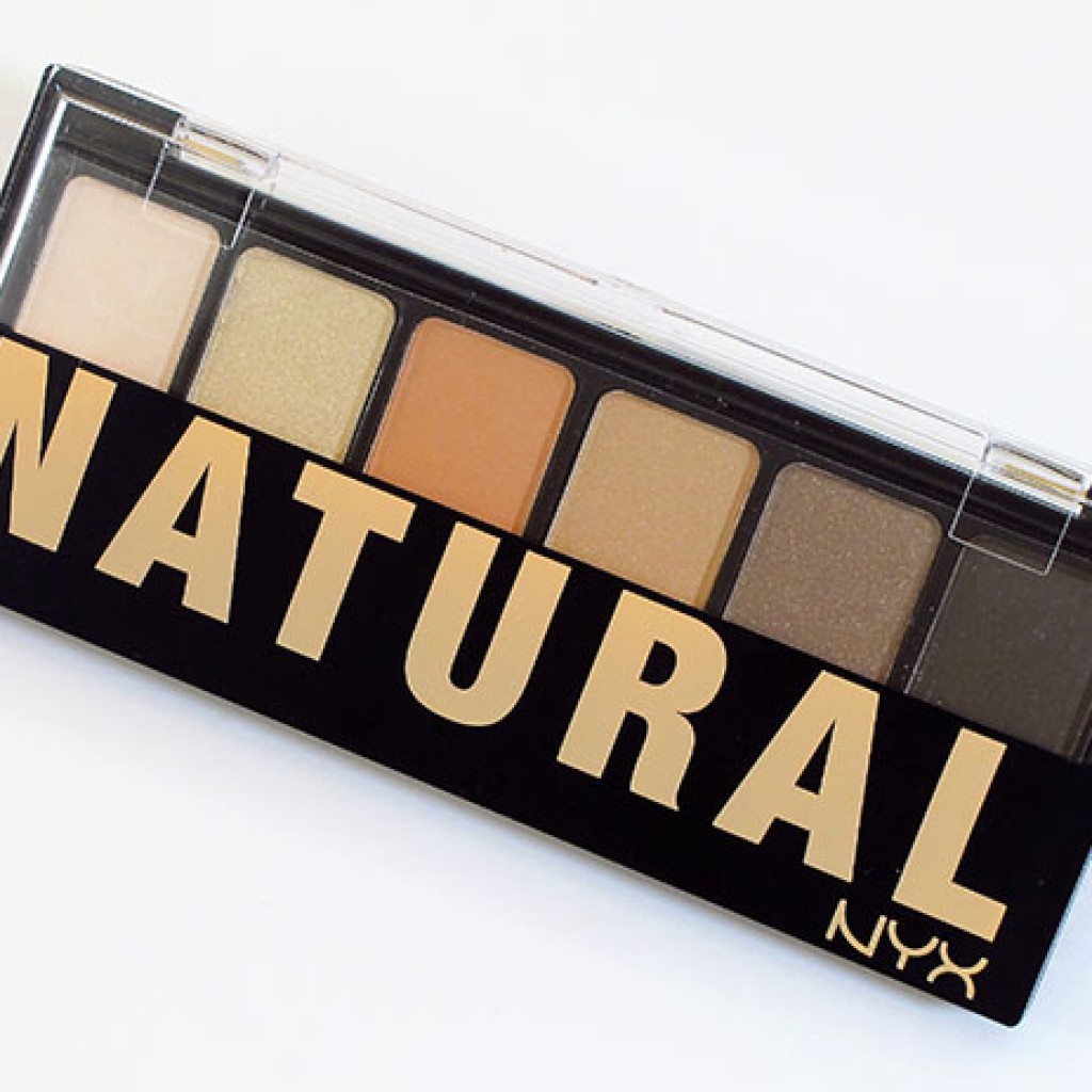 NYX Natural Eyeshadow Palette Review - Coffee & Makeup