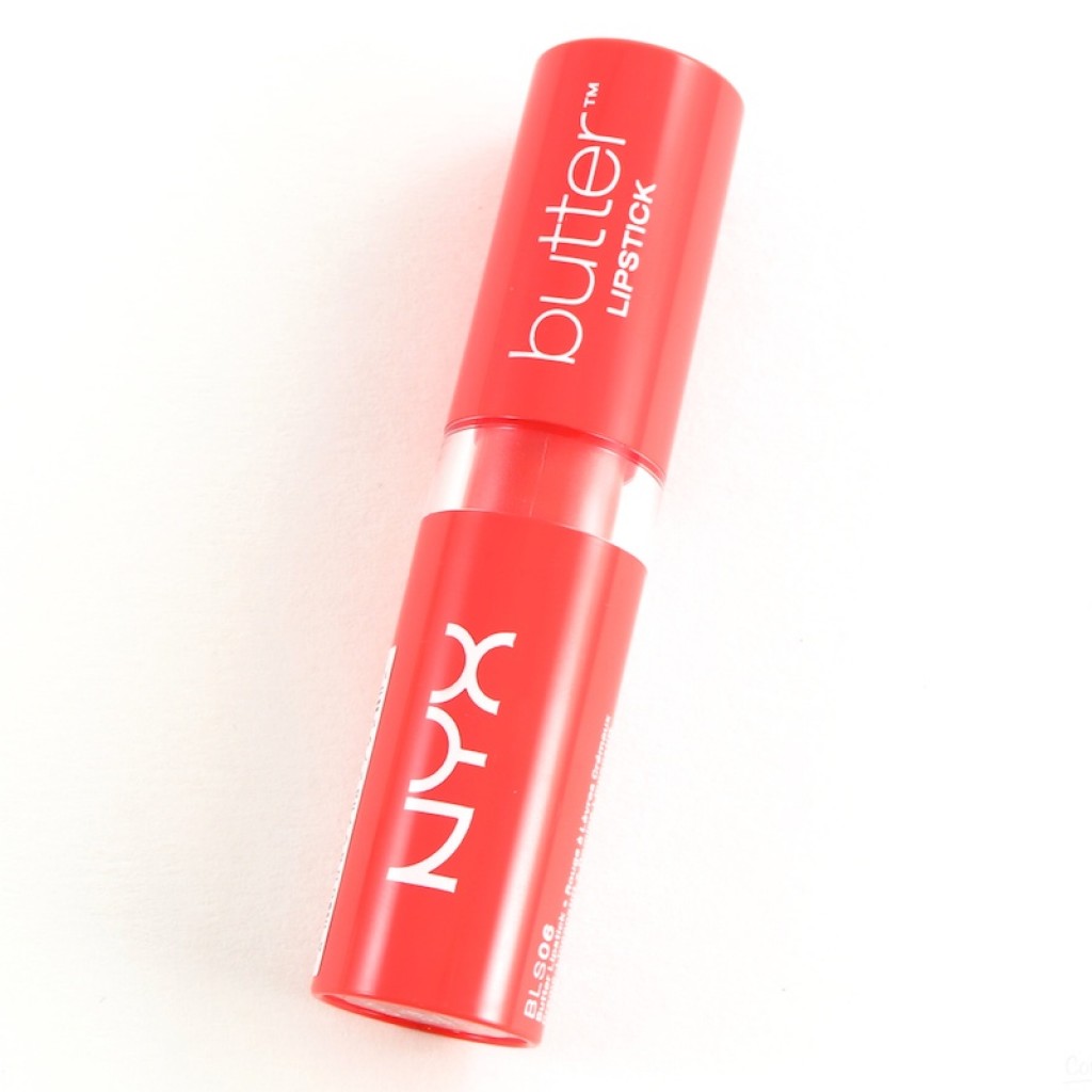 NYX Fireball Butter Lipstick Review and Swatch - Coffee & Makeup