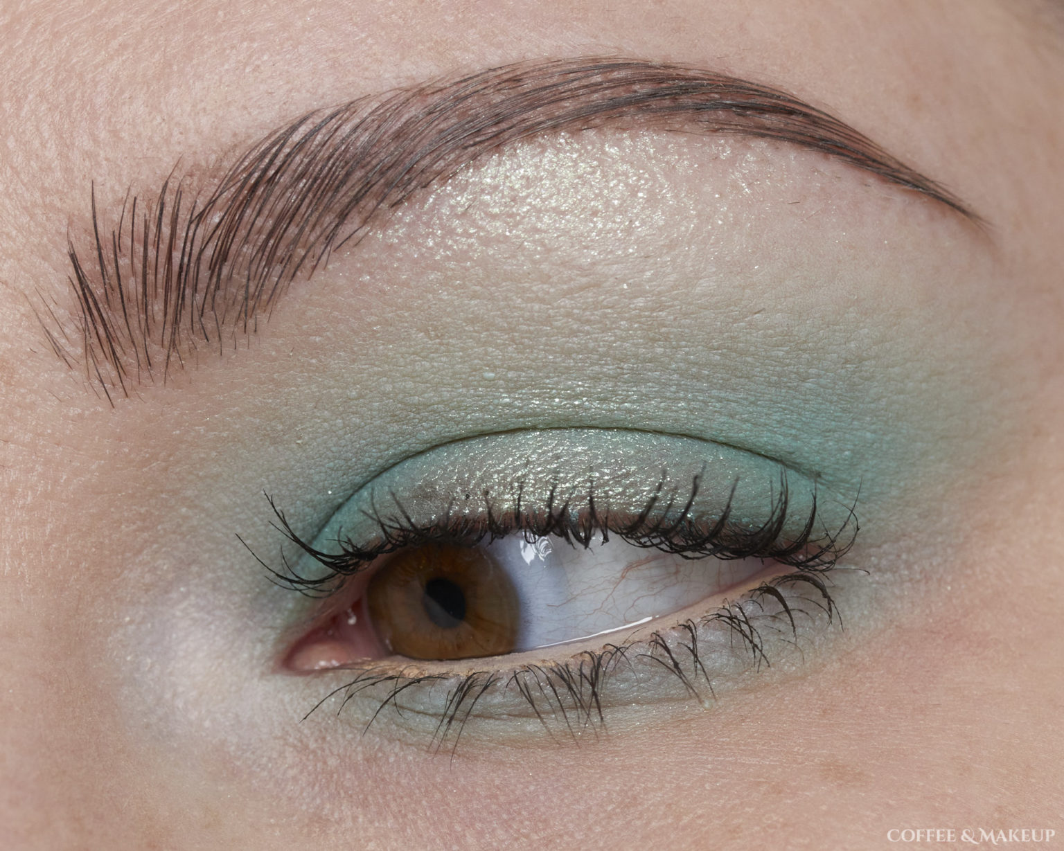 ColourPop Mint To Be Palette Look #1 - Coffee & Makeup