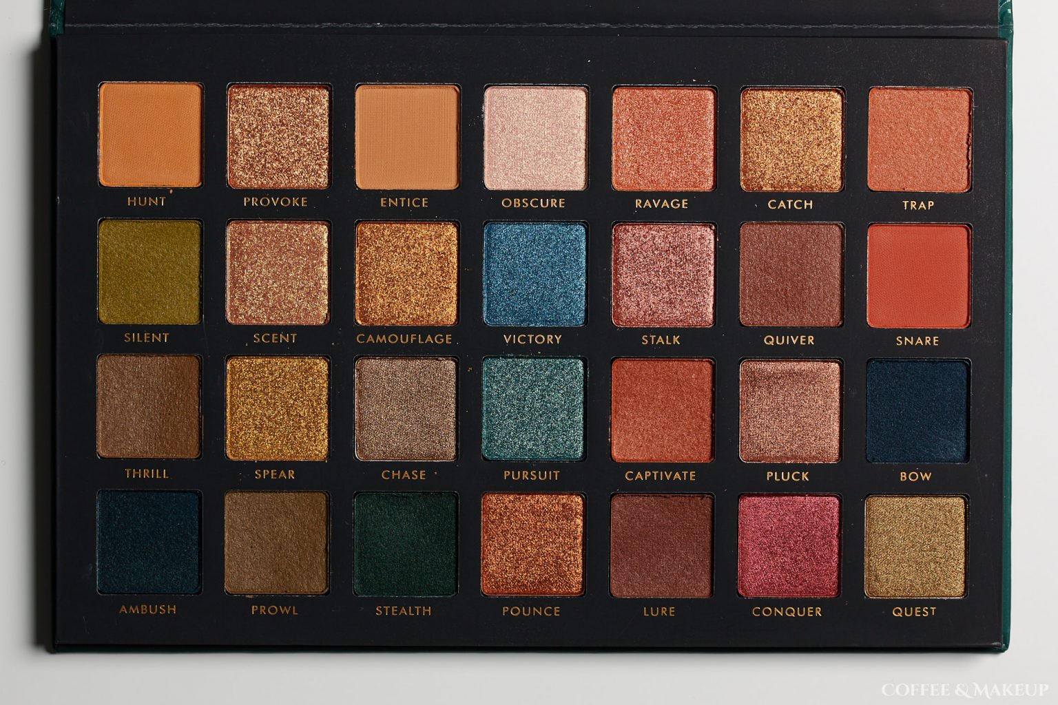 Review: Alter Ego Artemis Palette - Coffee & Makeup