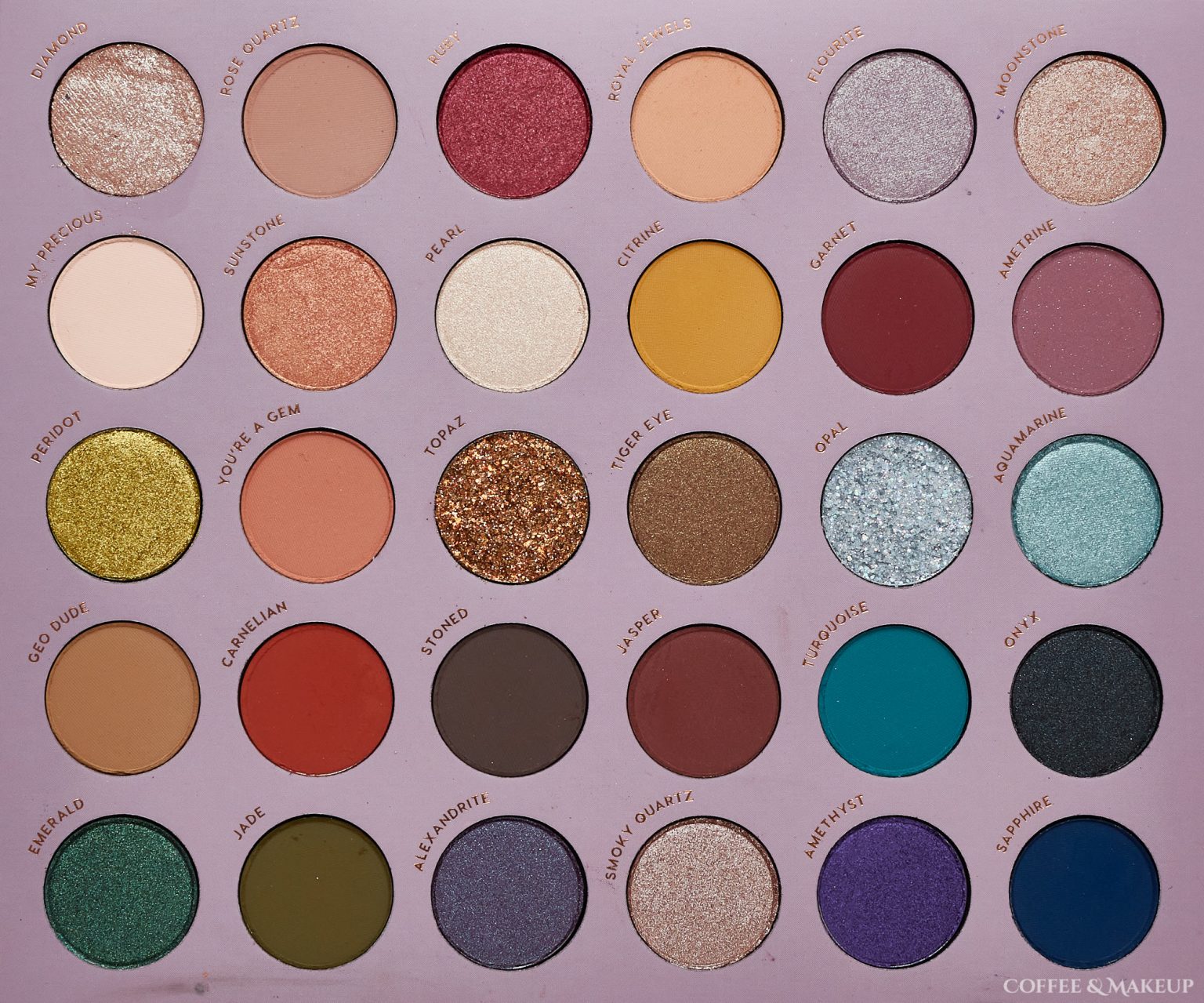 Review: ColourPop So Jaded Palette - Coffee & Makeup