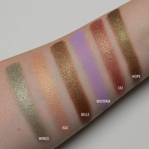 ABH Nouveau Palette Swatches - Coffee & Makeup