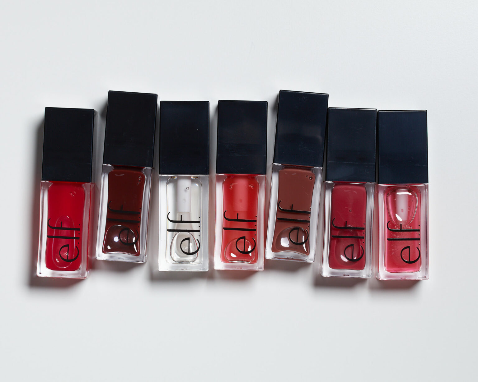 Elf Glow Reviver Lip Oil Swatches and Review - Coffee & Makeup