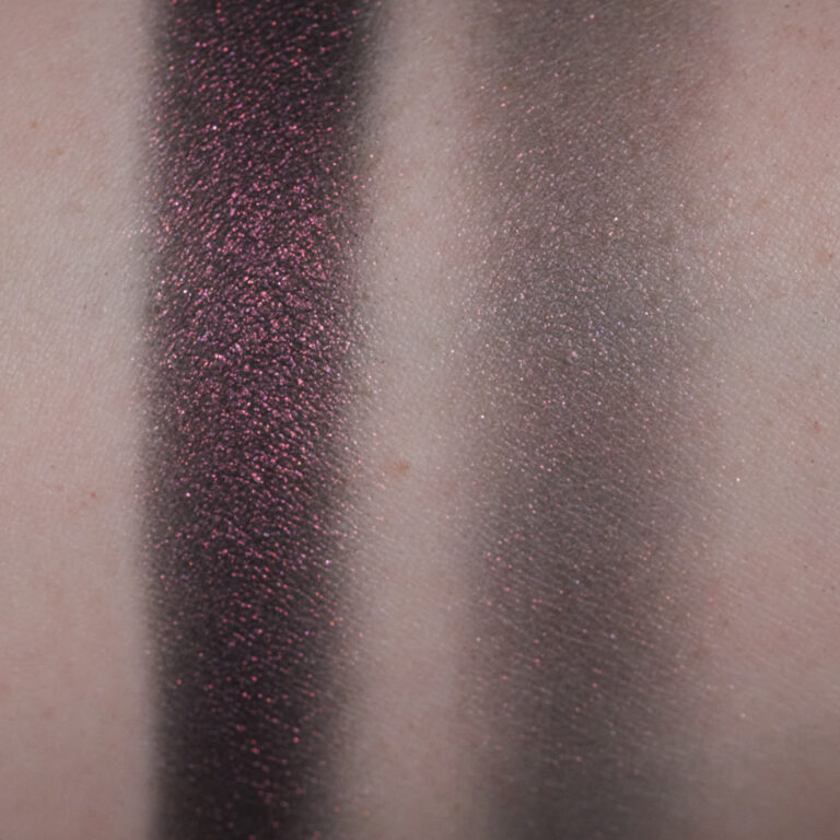 Huda Beauty Pretty Grunge Palette Swatches - Coffee & Makeup