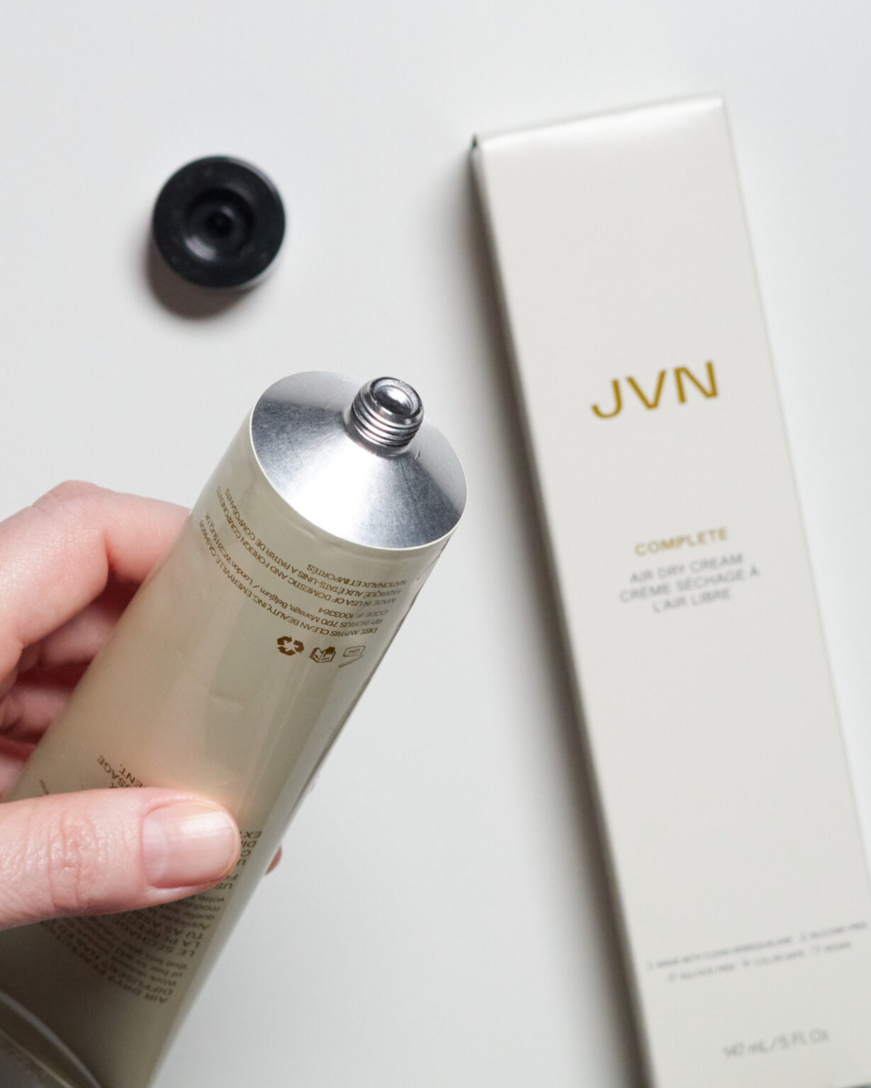 JVN Complete Air Dry Cream Review - Coffee & Makeup