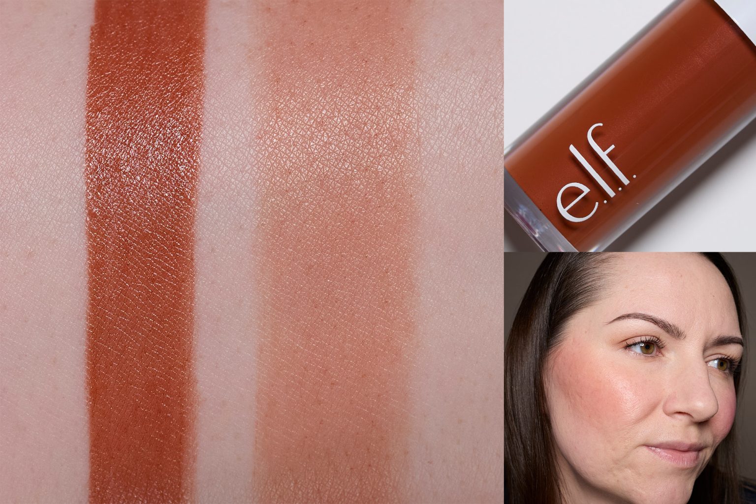 Elf Camo Liquid Blush Swatches and Review - Coffee & Makeup