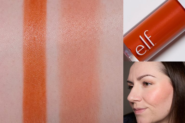 Elf Camo Liquid Blush Swatches and Review - Coffee & Makeup