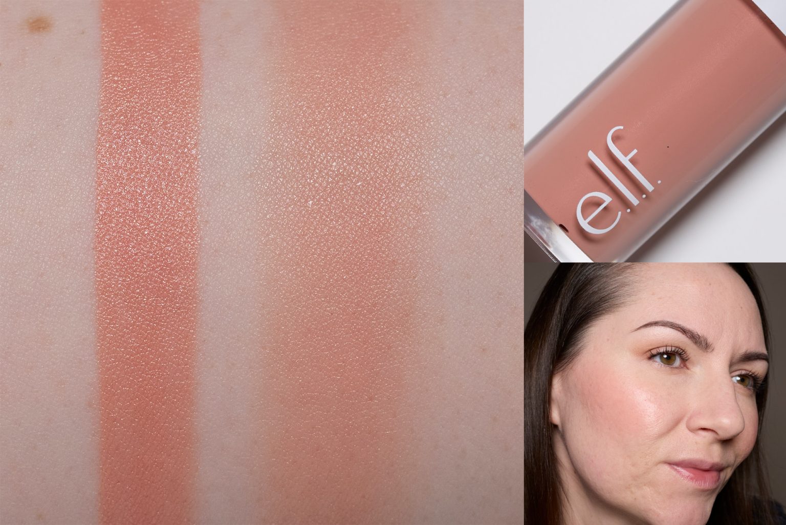 Elf Camo Liquid Blush Swatches and Review - Coffee & Makeup